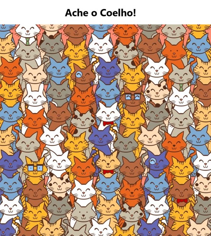 Ache o Coelho No Meio dos Gatos - Gênio Quiz: Jogos, Testes e Quizzes ...